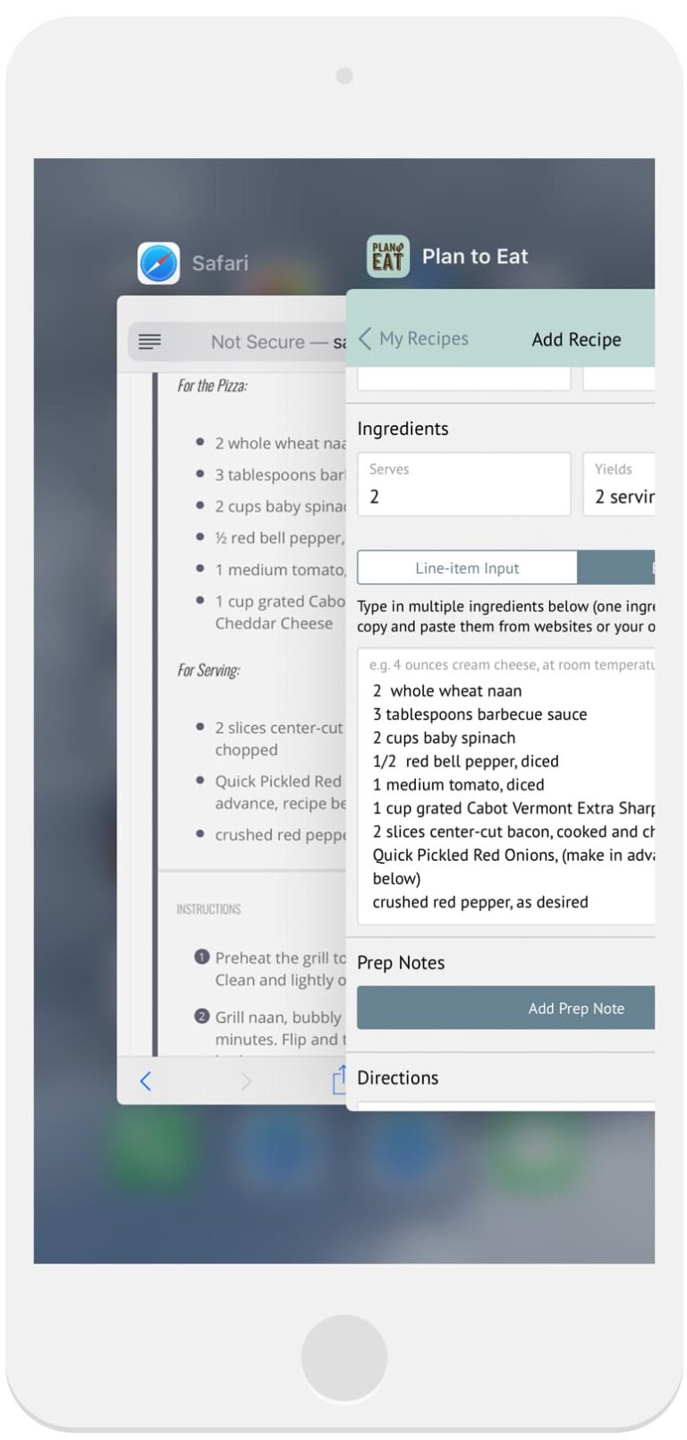 New Feature: Bulk Editing Ingredients in App - Plan to Eat