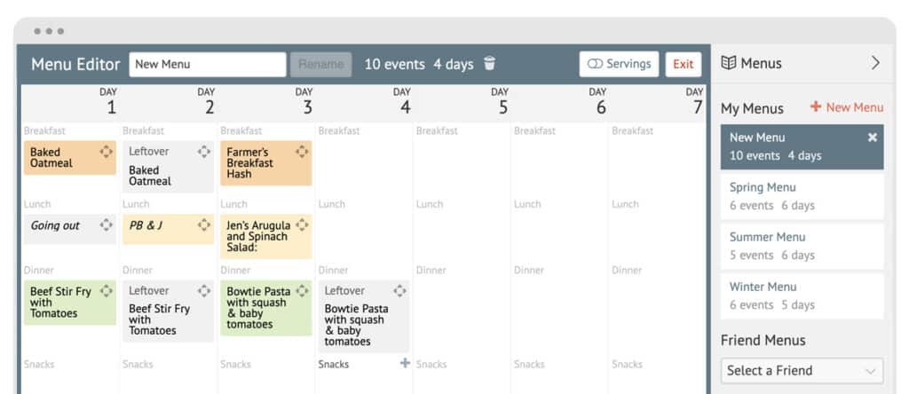 Meal Planner & Grocery List App - Plan to Eat