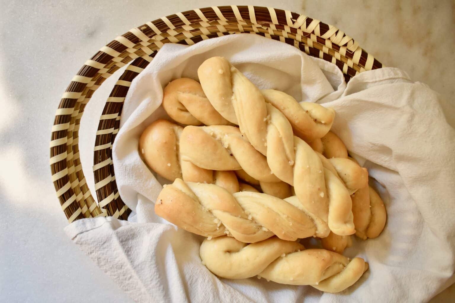 Homemade Twisted Breadsticks Recipe - Plan to Eat