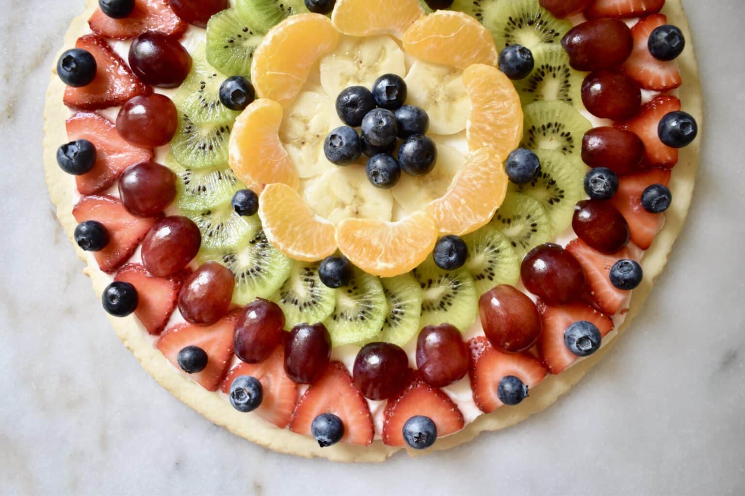 Homemade Fruit Pizza Recipe - Plan to Eat