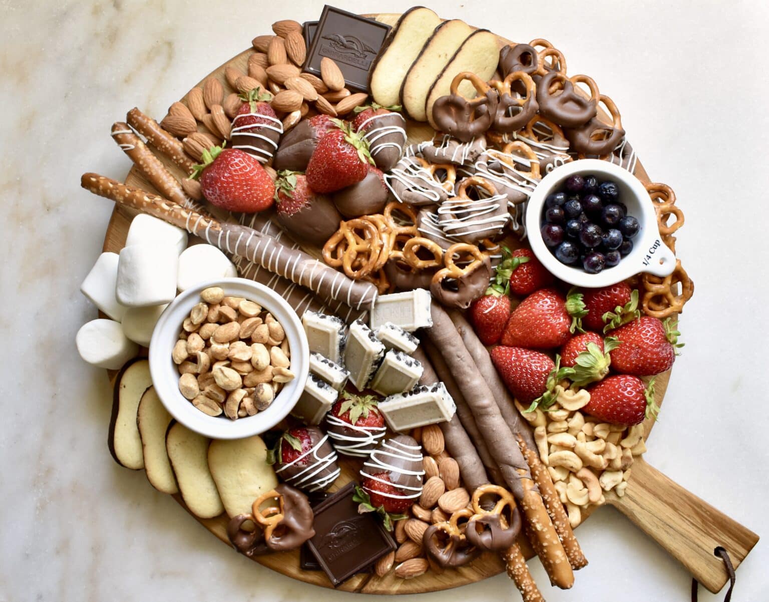 No-Recipe Dessert Charcuterie Board - Plan to Eat