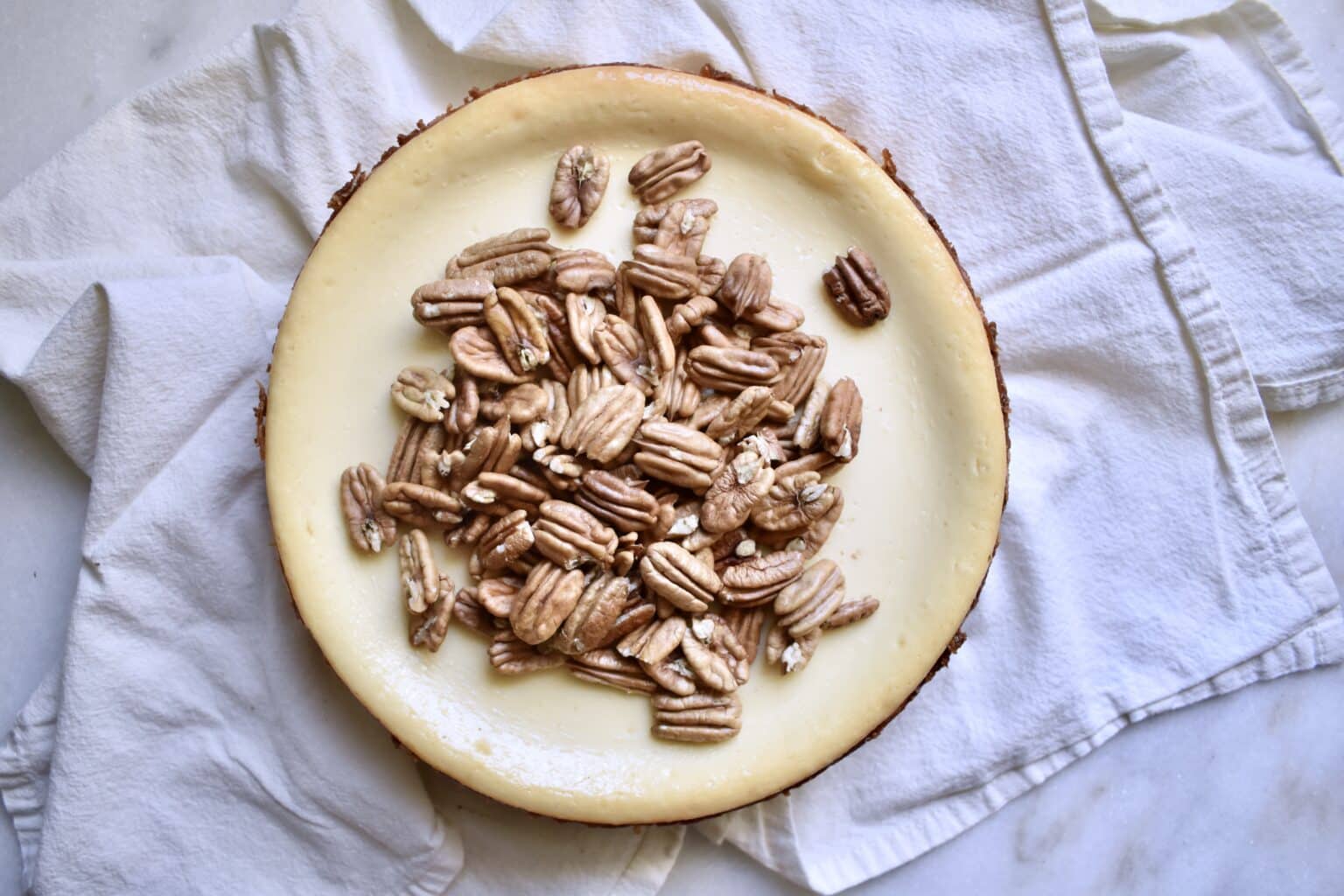 Maple Pecan Cheesecake Recipe - Plan to Eat