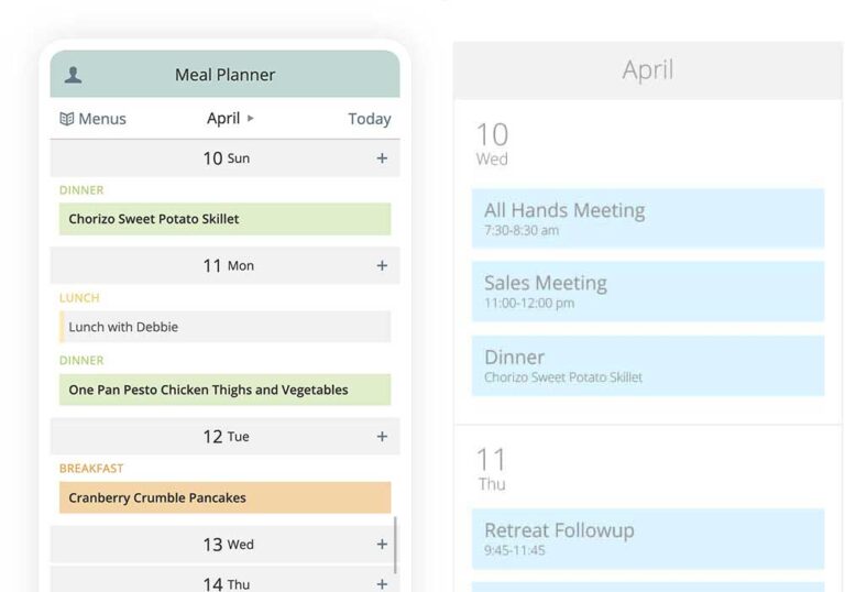 Meal Planner & Grocery List App - Plan to Eat