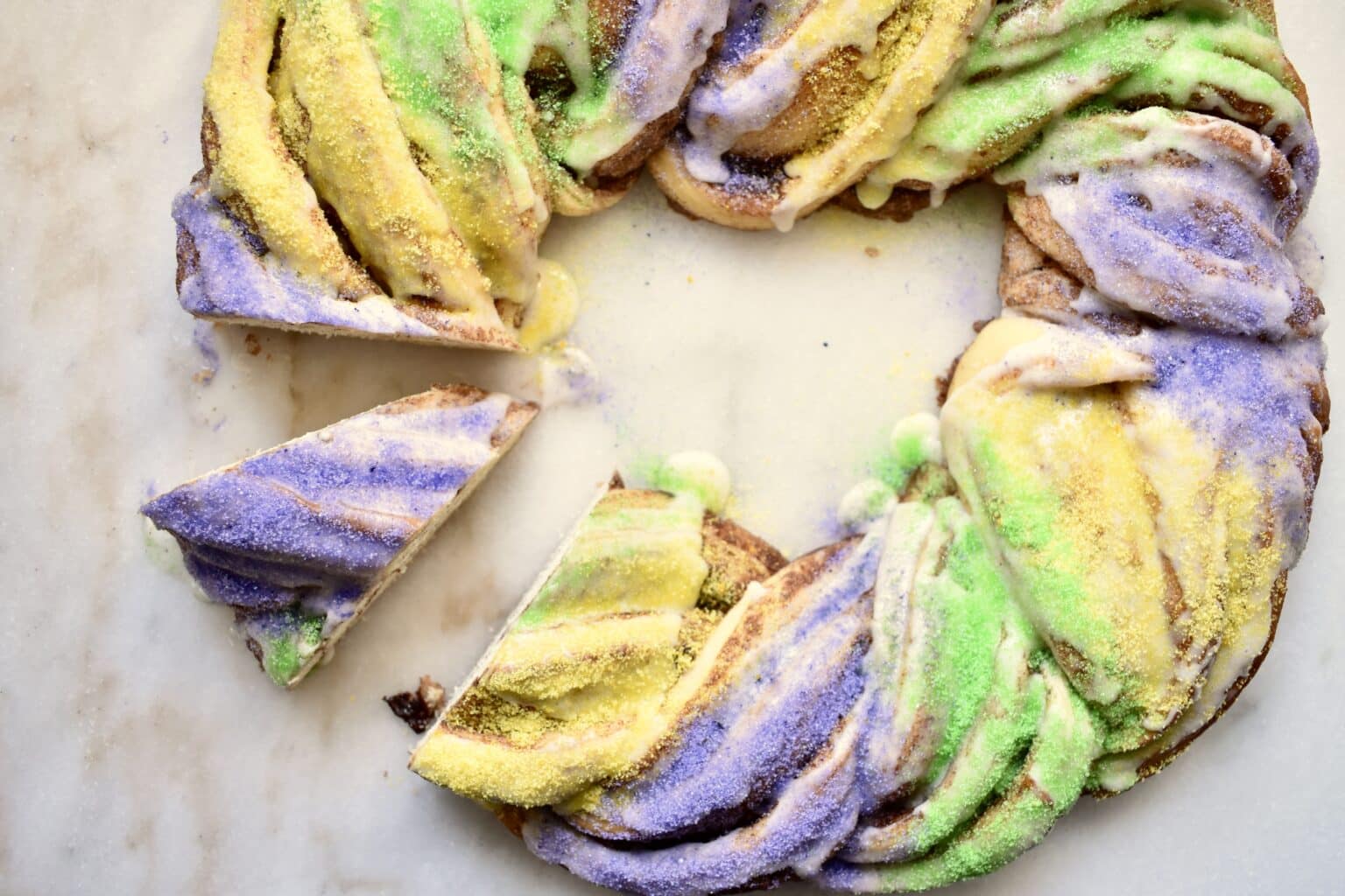 Louisiana King Cake Recipe - Plan to Eat