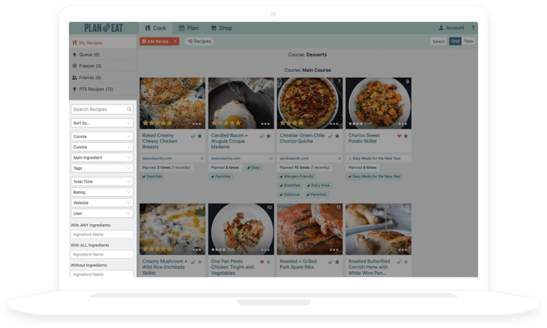 Your Personal Recipe Library - Plan to Eat