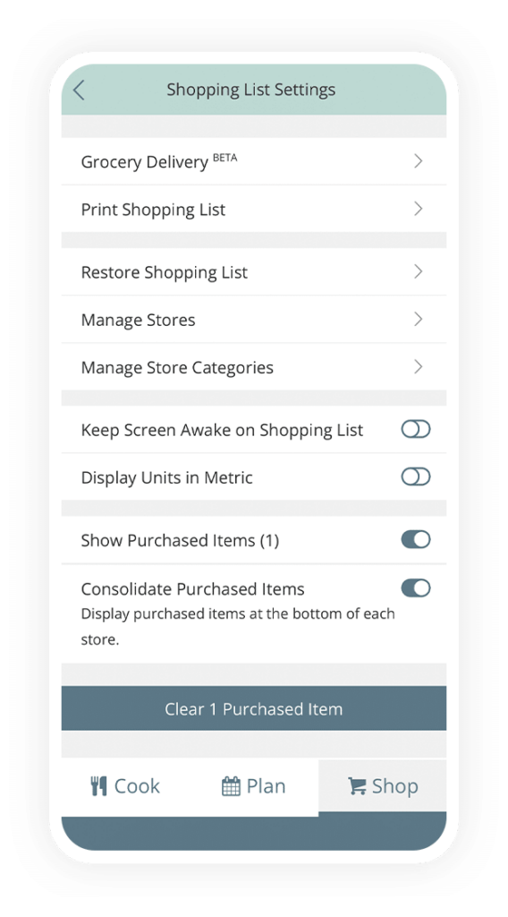 Automated Grocery List Maker & Recipe Clipper - Plan to Eat