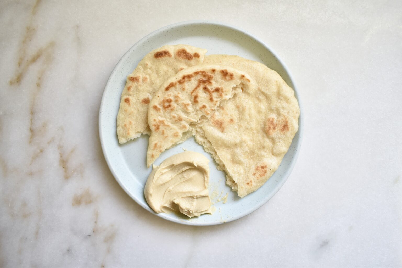 Homemade Sourdough Naan Recipe - Plan to Eat